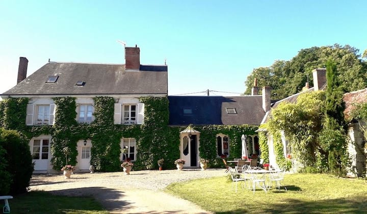 Le Clos Des Tilleuls - Gîte 10 Personnes - Chenonceaux
