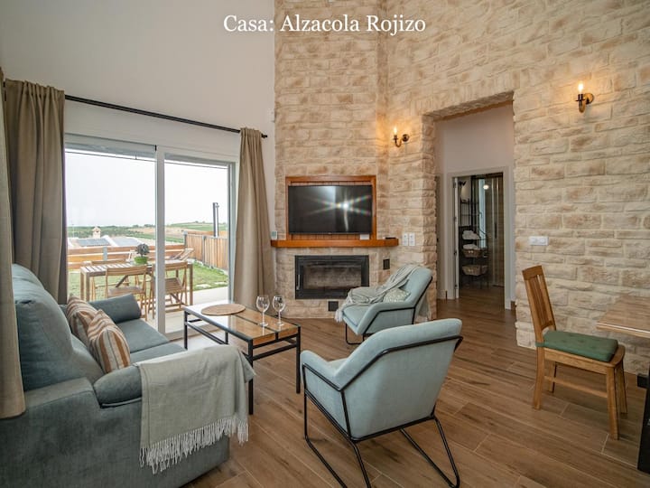 Casa Rural Alzacola-refugio Con Piscina Y Chimenea - Trebujena