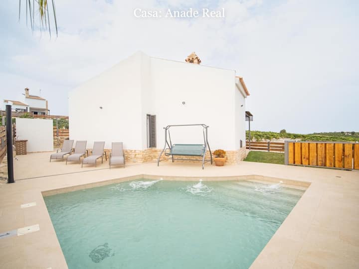 Casarural ÁNade Real. Piscina Privada.super Vistas - Trebujena