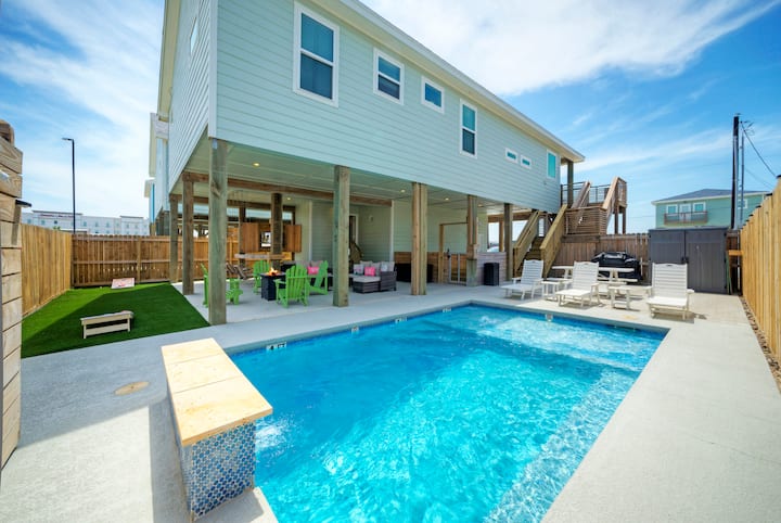 Swinging Easy | Avantstay | Private Pool + Firepit - Port Aransas, TX