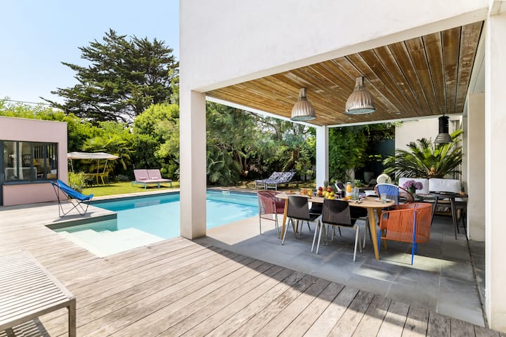 Showroom - Superbe Villa D'architecte Avec Piscine - Biarritz