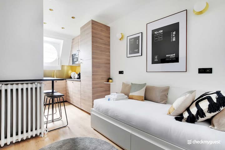Studio Climatisé à Deux Pas Arc Triomphe - Paris