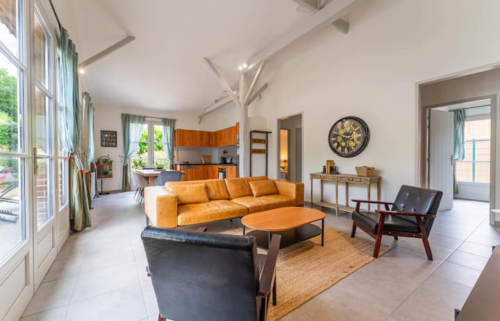 Cottage 6 Pers Piscine - Nature Médoc Océan - Vendays-Montalivet