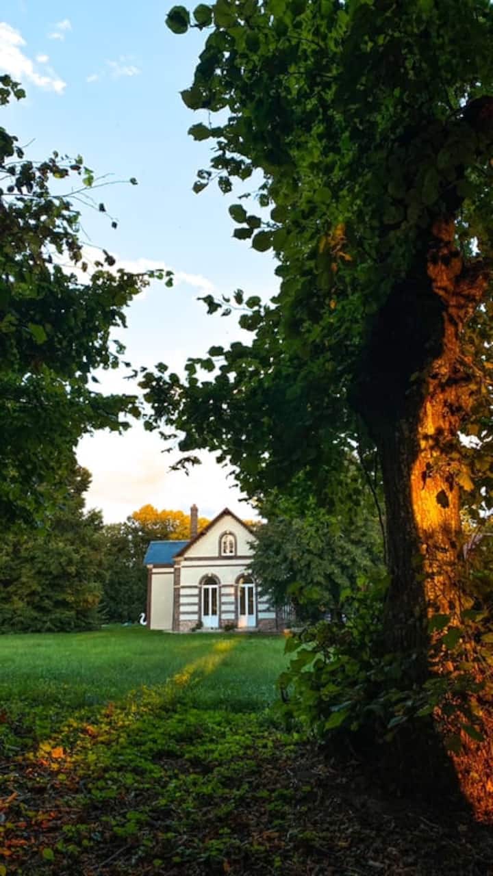 L'orangerie Du Château - Cheminée & Forêt - Pré Catelan - Jardin de Marcel Proust