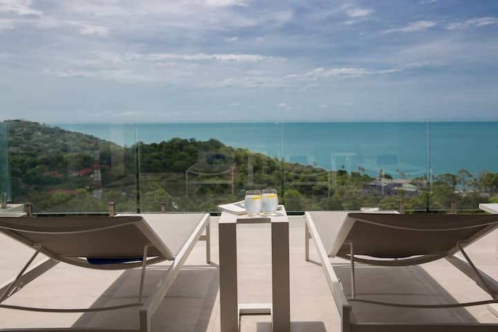 Luxurious Villa Masaya 5br Panoramic Sea View - Ko Samui