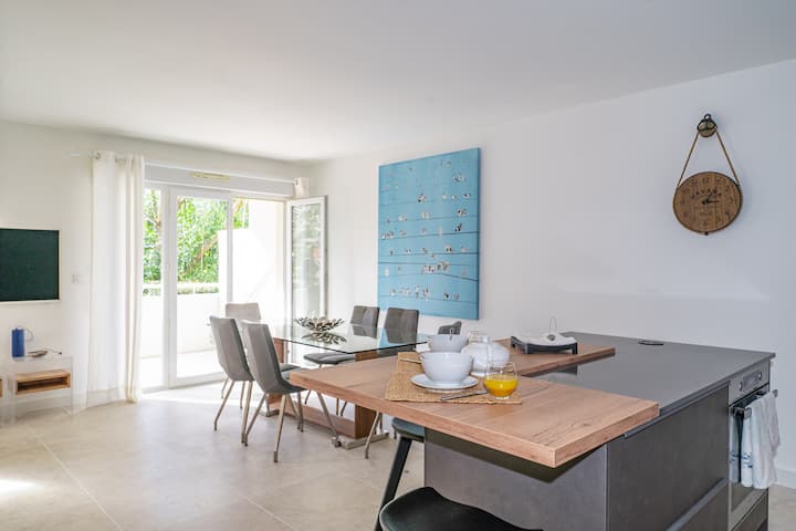 Les Bergeronnettes - Piscine Partagée Proche Plage - Gujan-Mestras