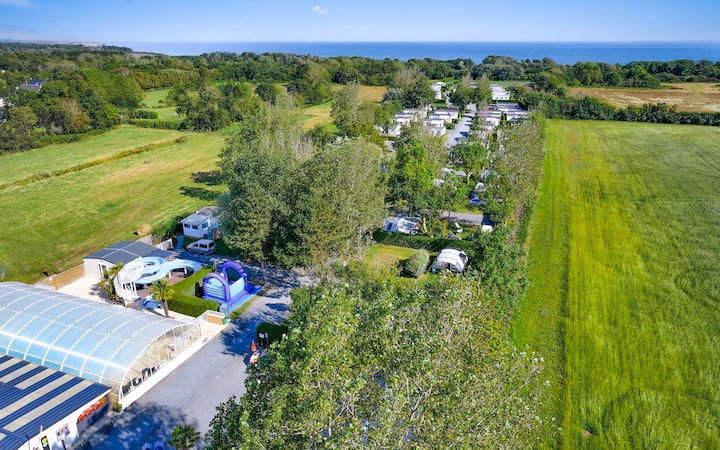 15 Min à Pied D'omaha Beach | Camping 4* | Piscine - Vierville-sur-Mer