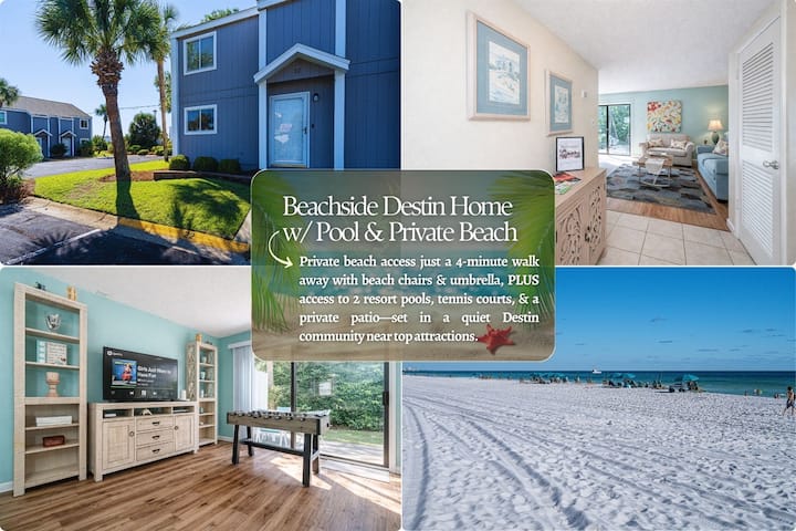Spring Escape | Walk To Private Beach | Pets Ok - Destin, FL