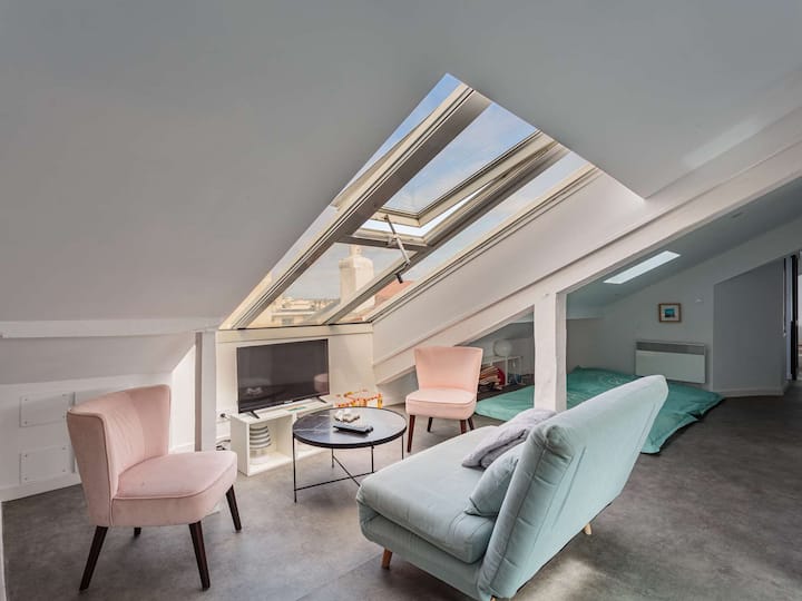 Appartement Rénové Avec Vue Mer Et Montagnes - Biarritz