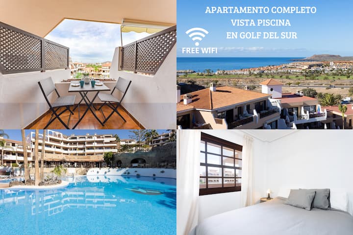 Apartamento Con Piscina Golf Del Sur - San Miguel de Abona