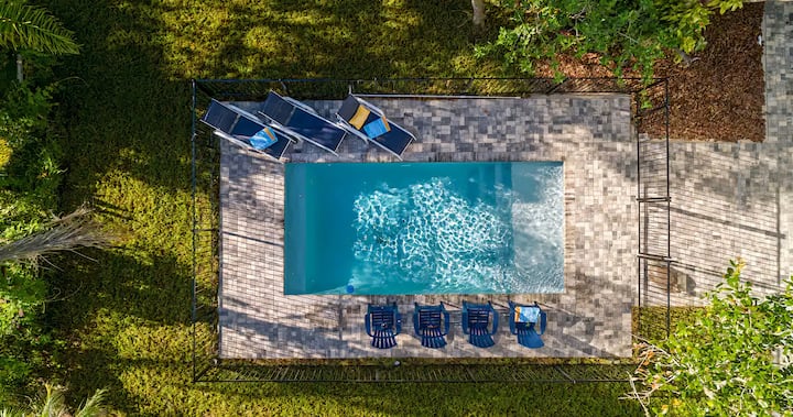 Beachside Getaway - King Bed & Private Heated Pool - St. Augustine, FL