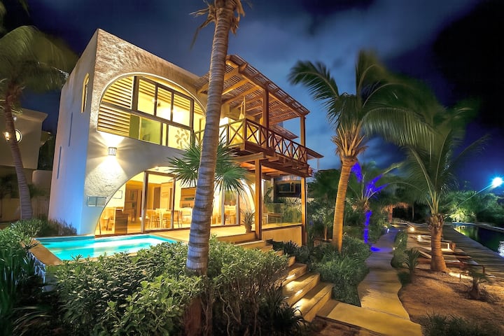 Private Pool Villa W/ Oceanview And Nearby Beach! - Isla Mujeres