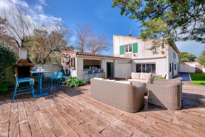 Maison Pour 10, Accès Direct à La Plage - Ars-en-Ré