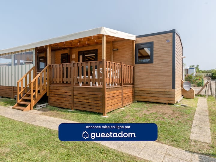 Mobil-home 40m - Piscine - Jardin - Bourgneuf-en-Retz