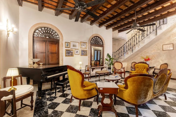 Historic 8-bedroom Mansion W. Pool In Old San Juan - 波多黎各