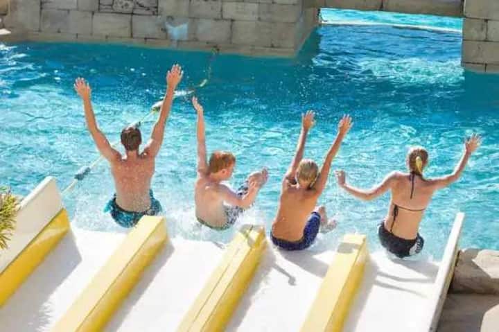 Zecamping 5* Mobil Home Parc Aquatique - Sainte-Catherine-de-Fierbois