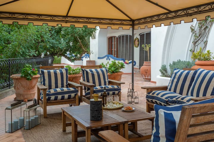 Le Pagine Bianche_terrasse Avec Vue Sur La Mer - Forio