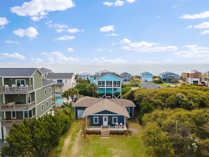 Short Walk To The Beach, Bikes, Games, Outdoor Pat - Surf City, NC