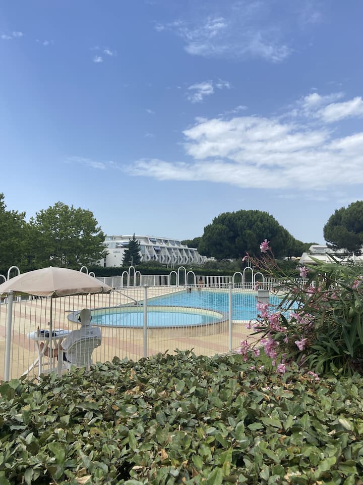 Solydays Flamants Roses, Rez-de-jardin Et Piscine - Aigues-Mortes