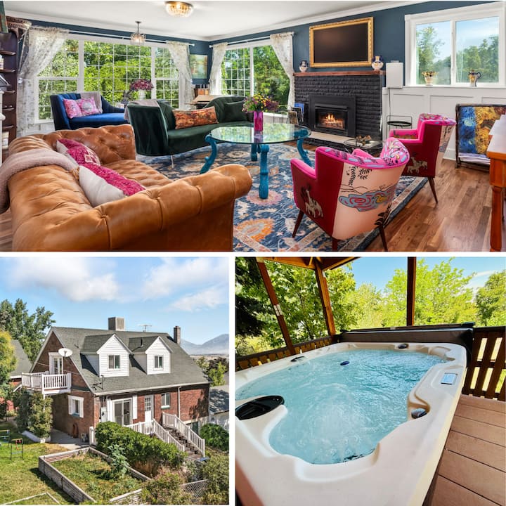 Boutique Estate - Hot Tub | Firepit | Fam Fun - Payson, UT