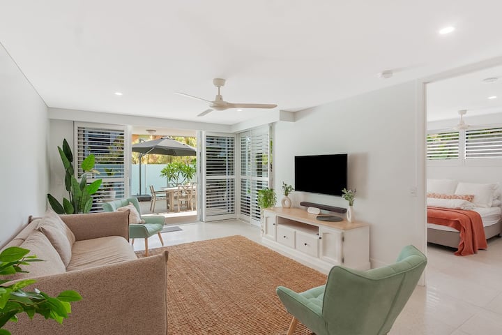 Eden Apartments Unit 101- Large Private Courtyard - Coolangatta
