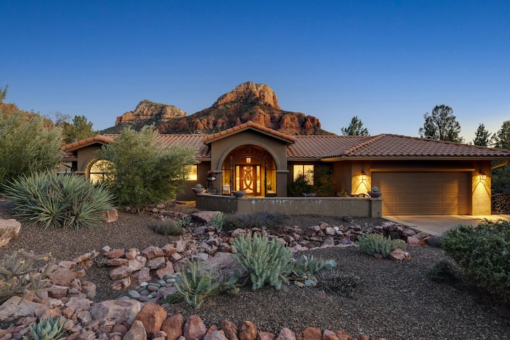 Mammoth Rock Lodge-entire Home 2 Hot Tubs/gameroom - 塞多納