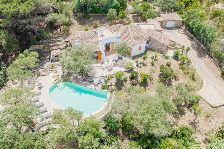 Villa Mare è Macchia Accasà Vue Mer à Bonifacio - Figari