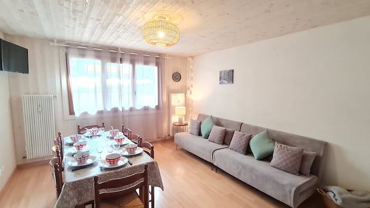 Appt Chaleureux 8 Pers, Télésiège à 100m - Les Deux Alpes