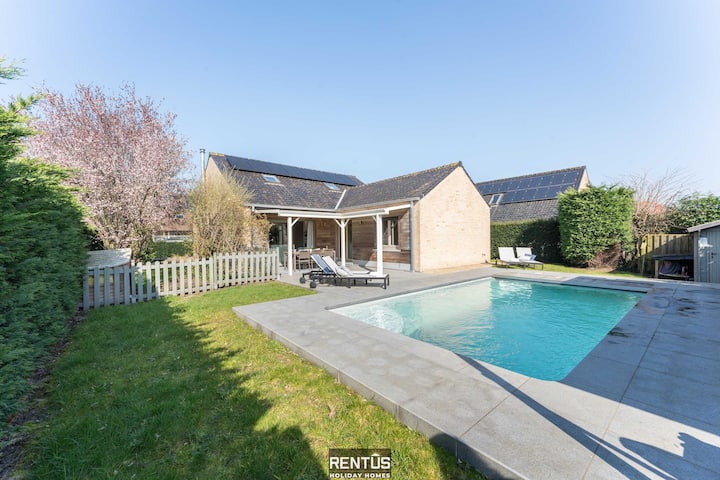 Villa T'uzetje-maison Avec Piscine à Oostduinkerke - La Panne