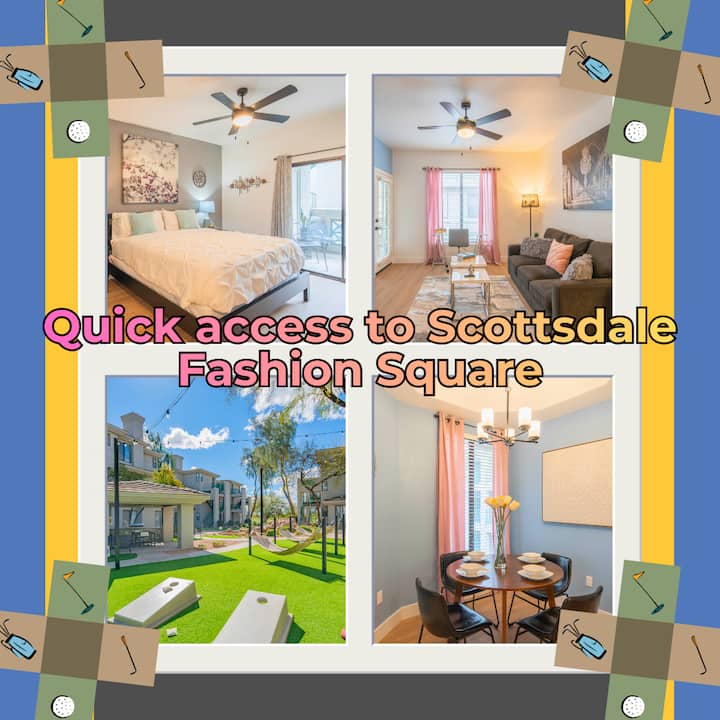 Gym, Washer, Pool&hottub Access -Close To Kierland - Scottsdale, AZ