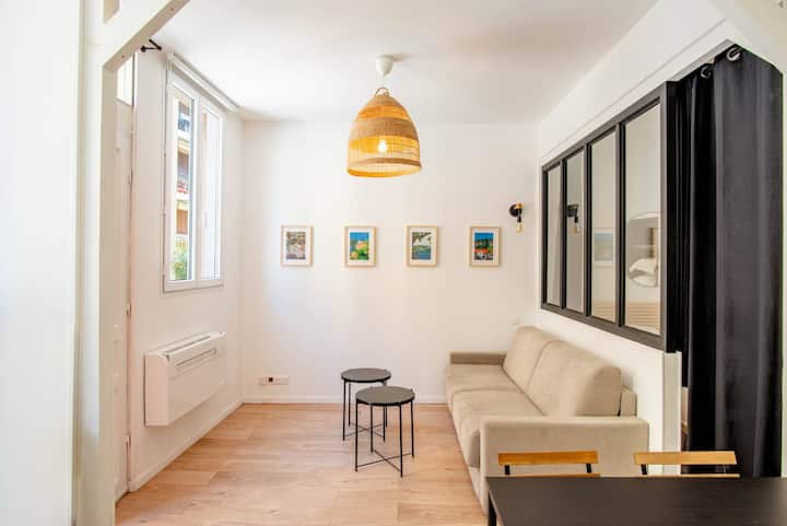 Appartement Cosy Au Coeur De Villefranche-sur-mer - 濱海自由城