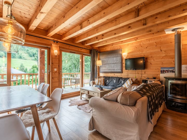 Chalet Spacieux Avec Sauna Et Wifi Aux Gets - Les Gets