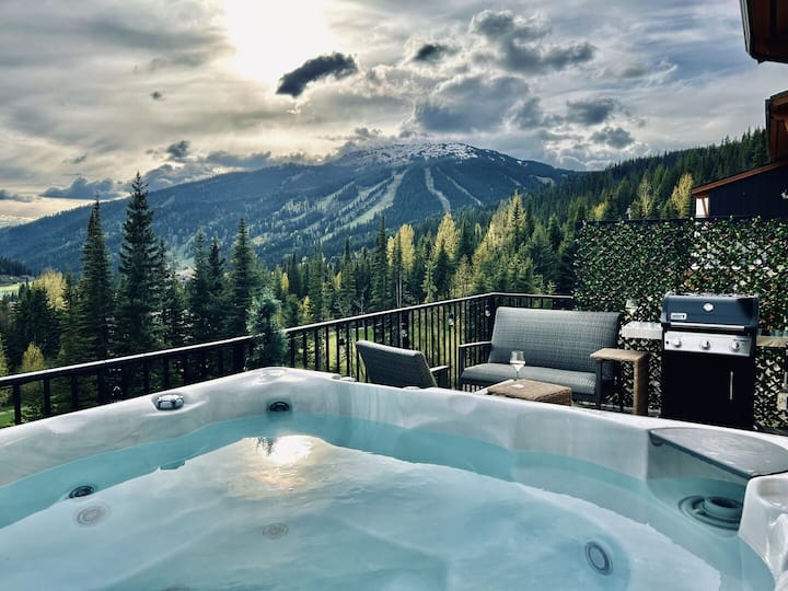 Best Alpine Views In Sp + Luxury + Steps Out Ski - Sun Peaks