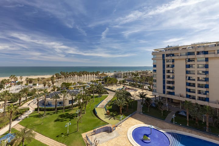 Patacona Infinity. Wifi + Pk + A/c + Pisci + 4 Pax - Valencia