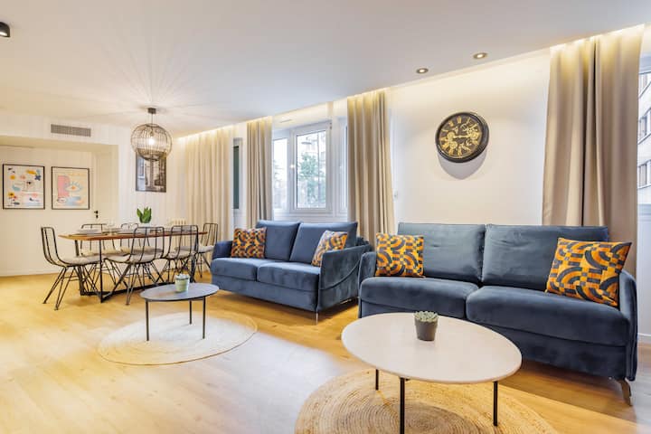 Superbe Appartement - 3br/6p - Canal St Martin - Paris