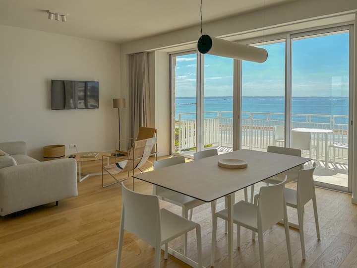 Toenno T3 · T3 Luxury Apartment With Sea View - Trébeurden