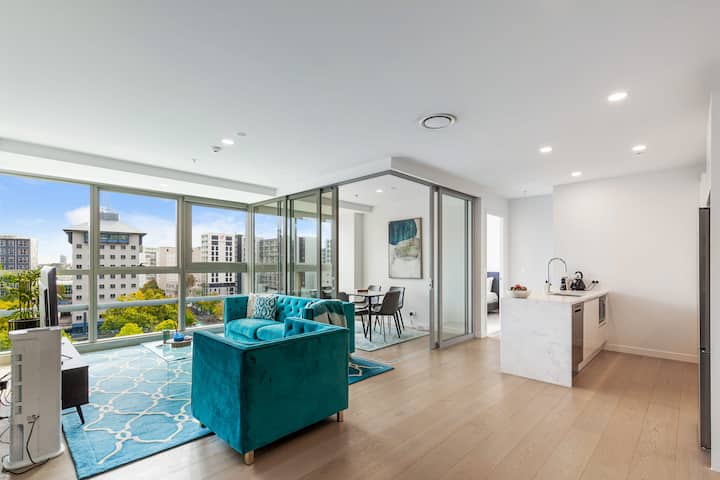 Brand New! Luxe 3-bed Apartment In Aotea Square - Auckland
