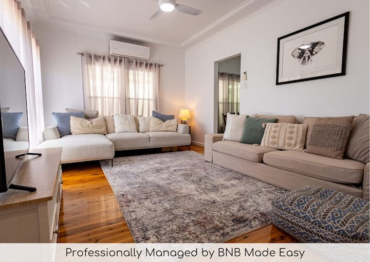 Crown Comforts - Family Escape, Firepit - Dubbo