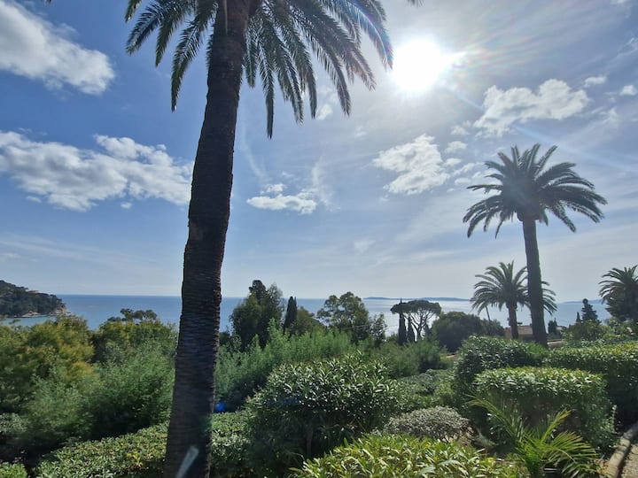 T2 Vue Mer Avec Piscine Et Parking - Le Lavandou