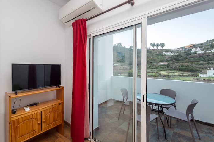 Balcón De La Mina Suites-aircon-views Terrace-c - Tejeda