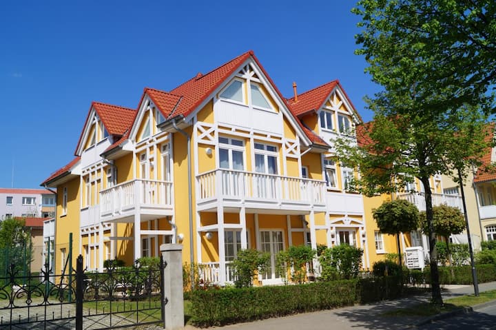 Charmante 3-raum-whg. Mit Wlan, Balkon, Tiefgarage - Rerik