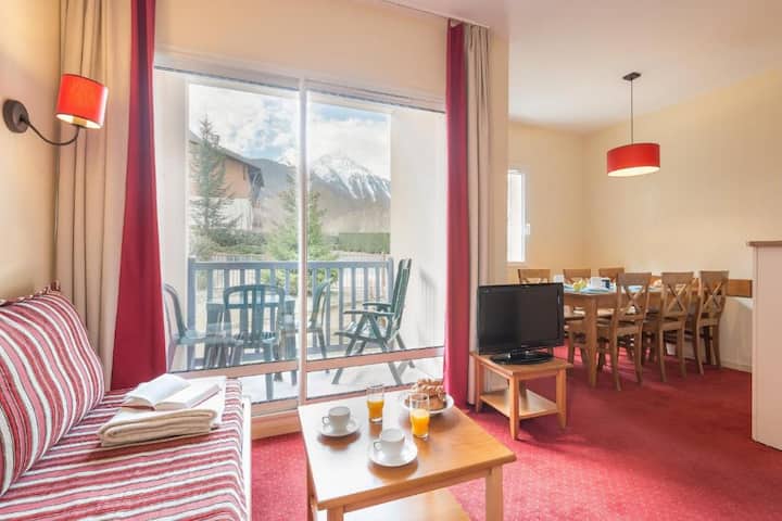 Pierre&vacances- Appart 8 Pers - 3 Chambres-balcon - Saint-Lary-Soulan