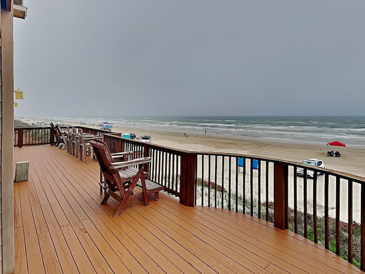 Seaside Eden | Luxurious Home + Ocean Views - Surfside Beach, TX