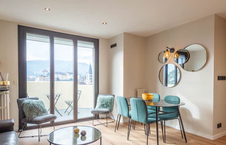 Le Beau Marcy - Appartement Contemporain Centre - Annecy