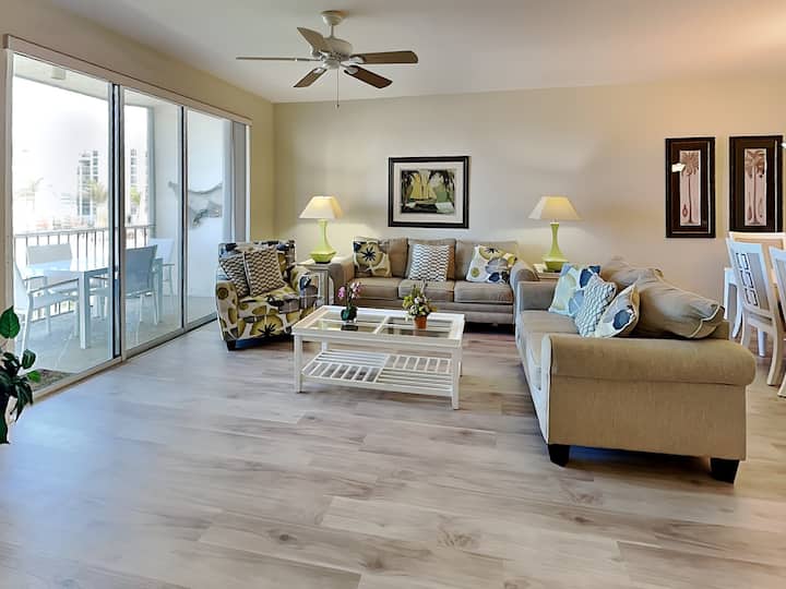 Casa Marina 623-6 | Canal Front, Pool Access! - Fort Myers Beach, FL