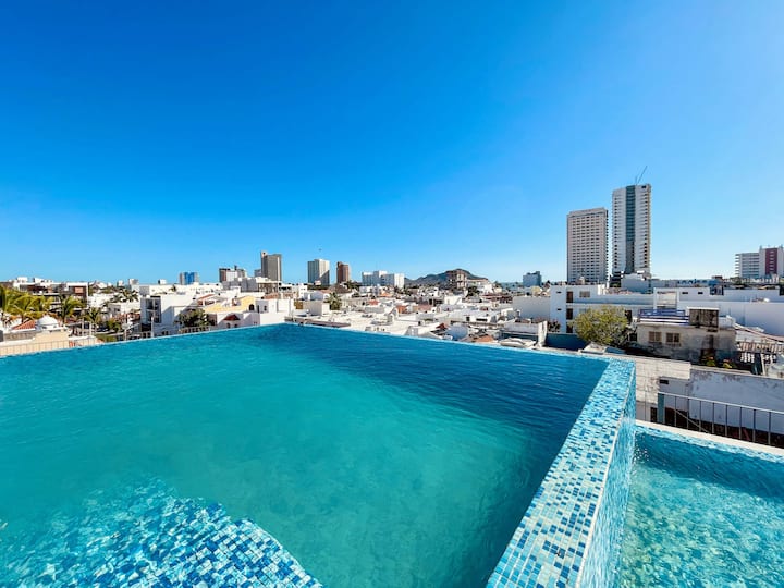 Apartment For 7 People With Pool On The 3rd Floor - Mazatlán