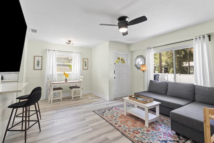 The Flora Retreat - 1 Mile From Zoo, Fast Wifi - Tampa, FL