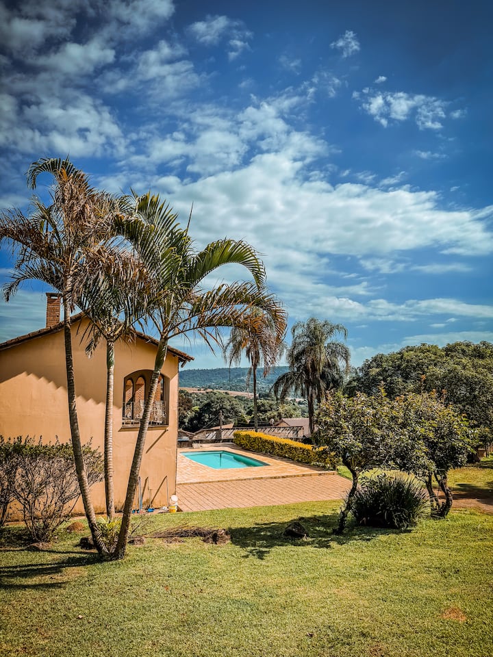 Chácara Com Piscina E Wifi Em Bragança Paulista/sp - Itatiba