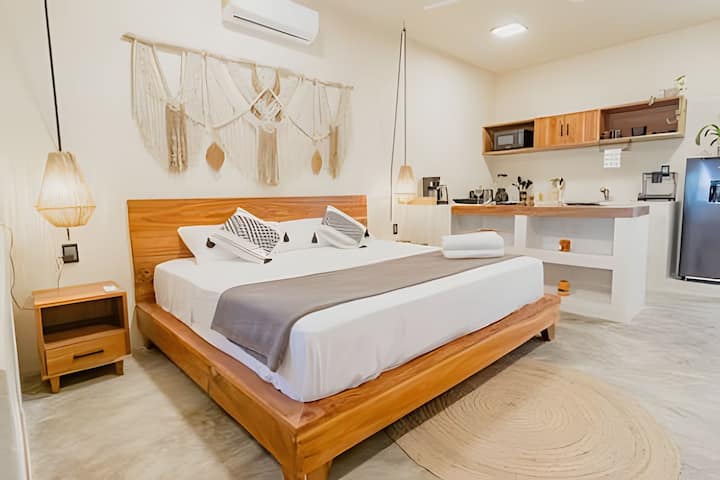 Private Fully Equipped Studio | Lagoon Access - Bacalar