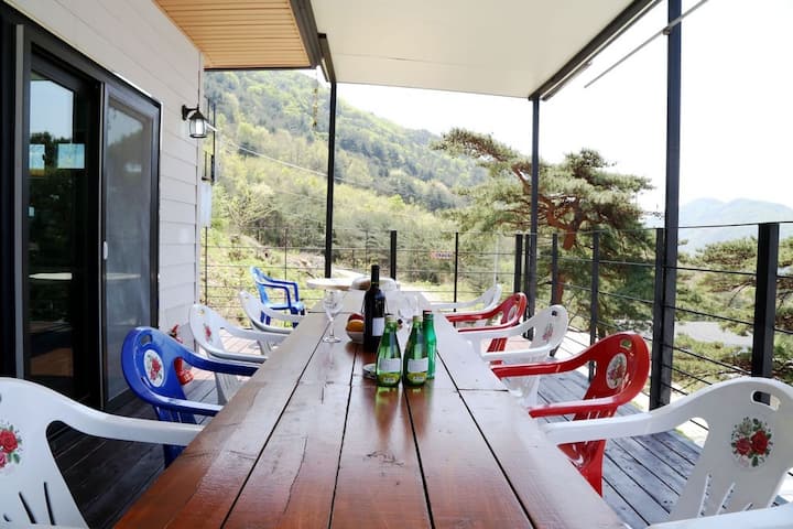 맑고 깨끗한 지리산 산청의 힐링 숙소 202호 - 남해읍